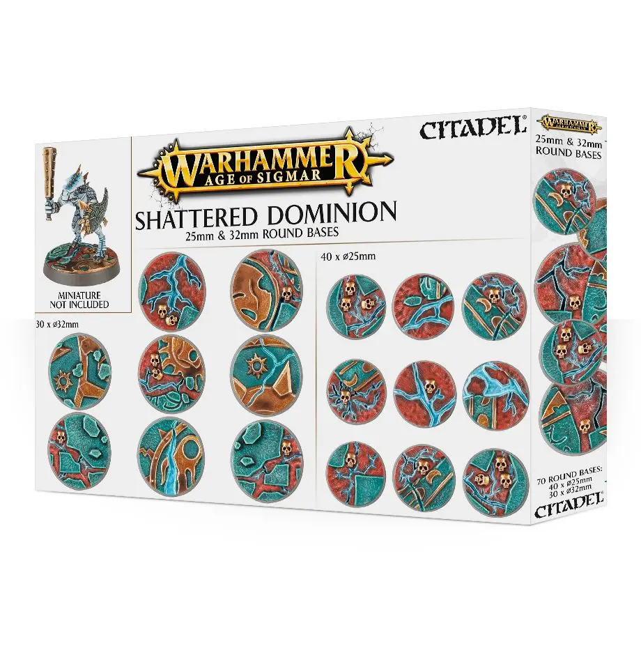 AOS: SHATTERED DOMINION: 25 & 32MM ROUND | Hobby2000 Modélisme